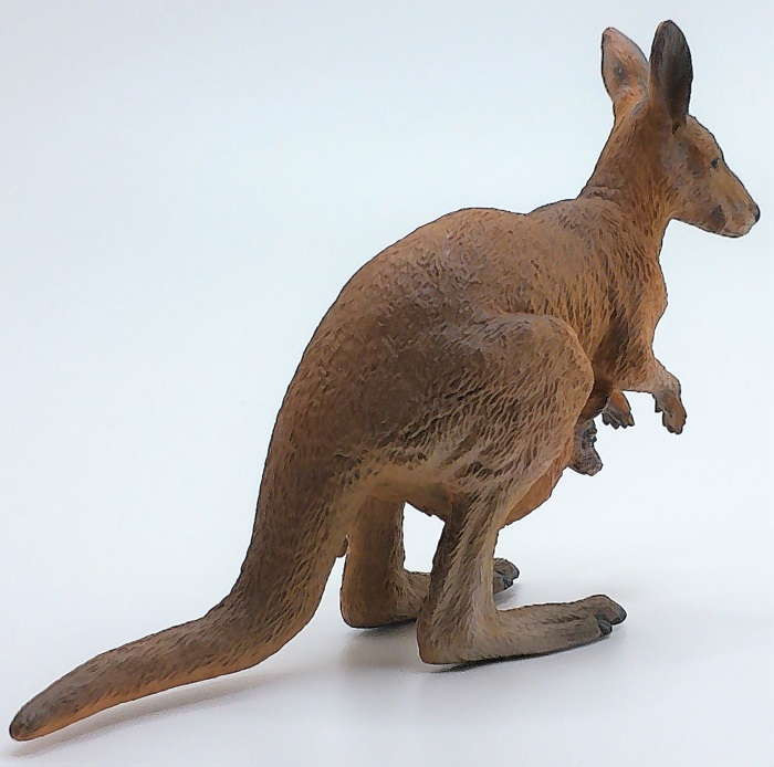 Papo Kangaroo with Joey #50188 - Cute Baby in the Pouch