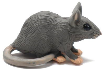 Papo Wild Animals - Squeeky Grey House Mouse #50205