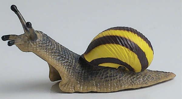 Papo - Grove Snail #50285 - Cute Yellow and Brown Shell