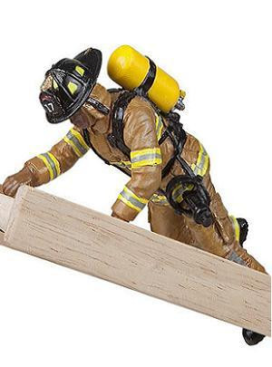 Papo Fireman - Yellow Fireman #70007 - Climbing Pose