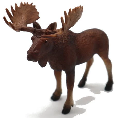 Safari Ltd. - Bull Moose #181029 - Realistic Hair Texture