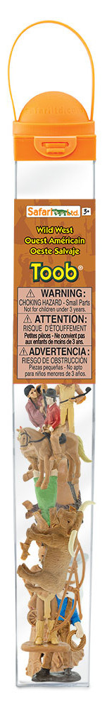 Safari Ltd. - Wild West Toob #680904 - 11 Western Pieces
