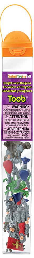 Safari Ltd. Knights and Dragons Toob #699904 - 11 Pieces
