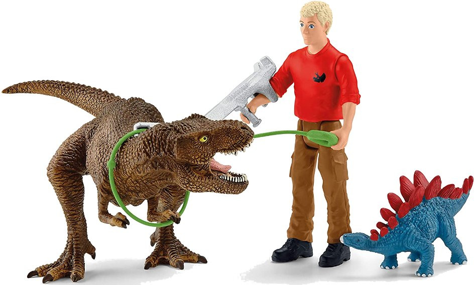 dinosaur attack playset