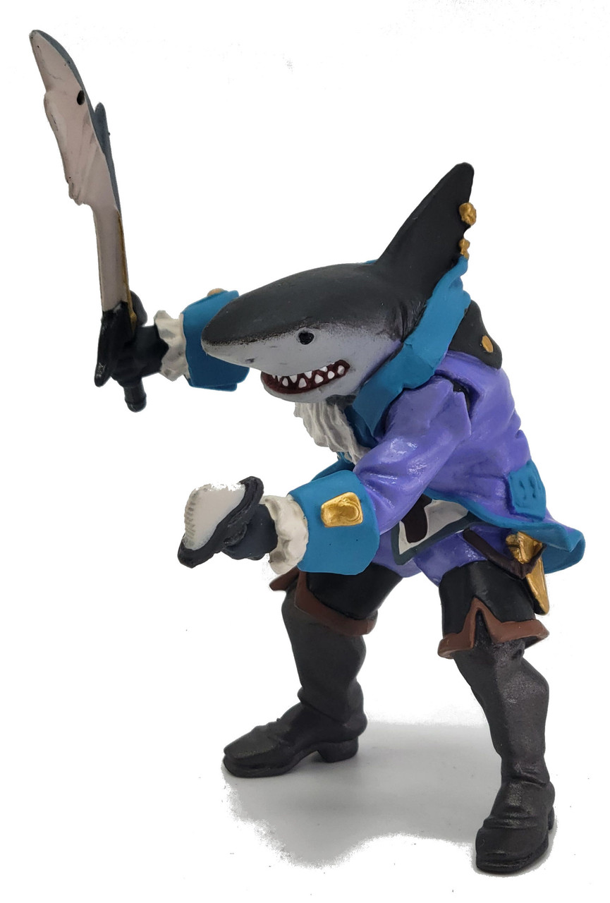 Papo Shark Mutant Pirate #38955 - New 2023 to the briney sea