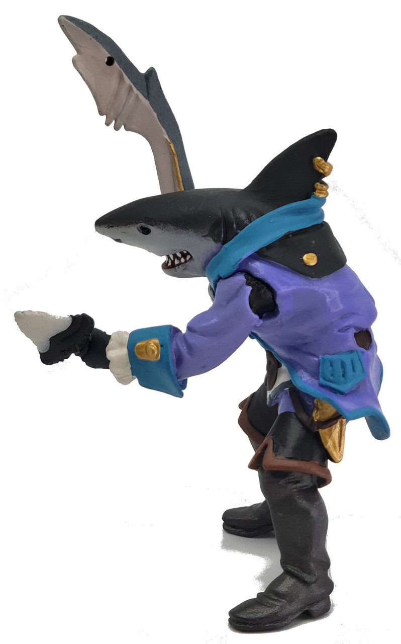 Papo Shark Mutant Pirate #38955 - New 2023 to the briney sea