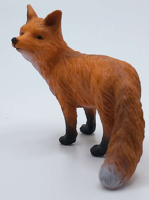 CollectA Wildlife - Red Fox #88001 - Bright Red Coloring