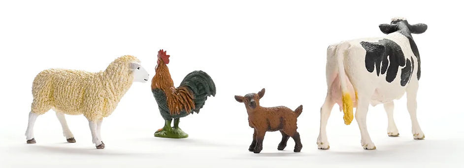 Schleich - Farm World Starter Set #42729 - 4 Animal Set