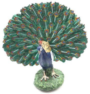 CollectA Birds - Peacock / Peafowl #88209 - Vibrant Plumage