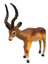 Papo Impala #50186 - Small Antelope, Roaming the Plains
