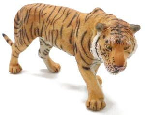 Toy Tiger Figures - Bengal, Tigress, White Tigers and Cubs