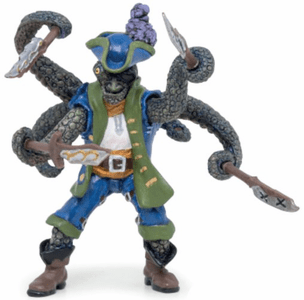 Papo Octopus Mutant Pirate #38955 Yarr it be New in 2023!