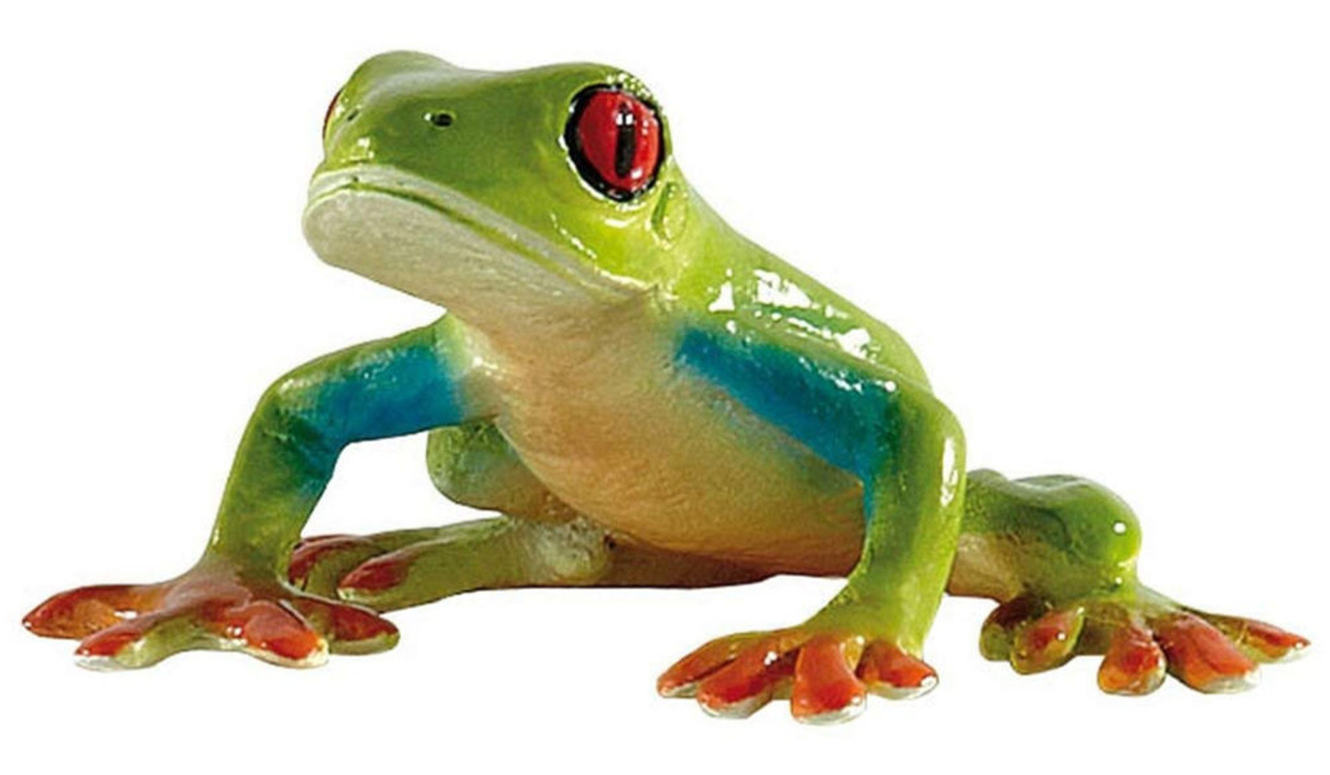 Papo Red-Eyed Tree Frog 50210 - Brilliant Colors, Bulgy Eyes