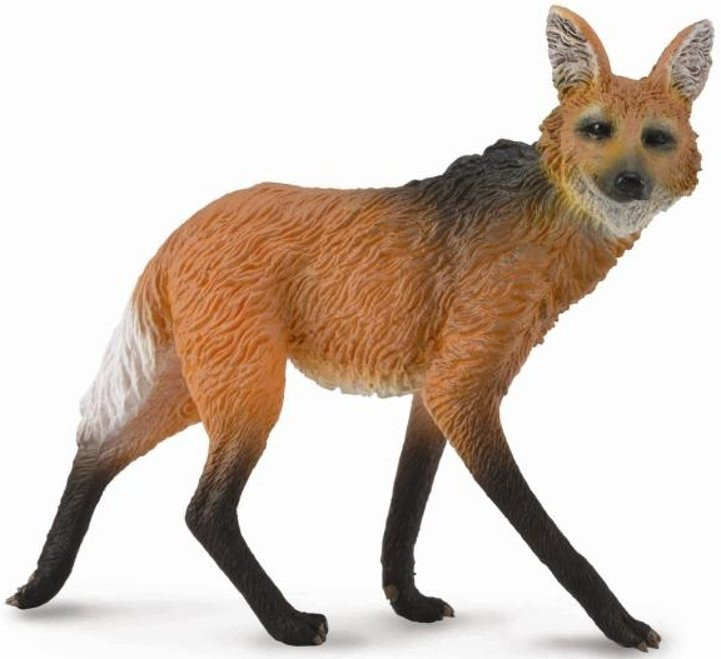 CollectA Wildlife - Maned Wolf #88595 - Scraggly Scavenger