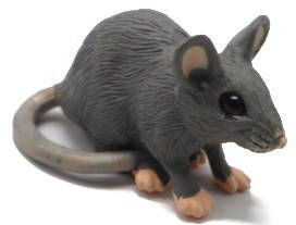 Papo Wild Animals - Squeeky Grey House Mouse #50205