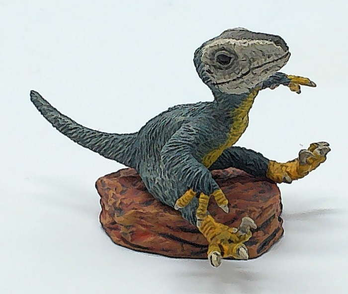 CollectA Dinosaurs - Utahraptor #88510 - Orange and Brown