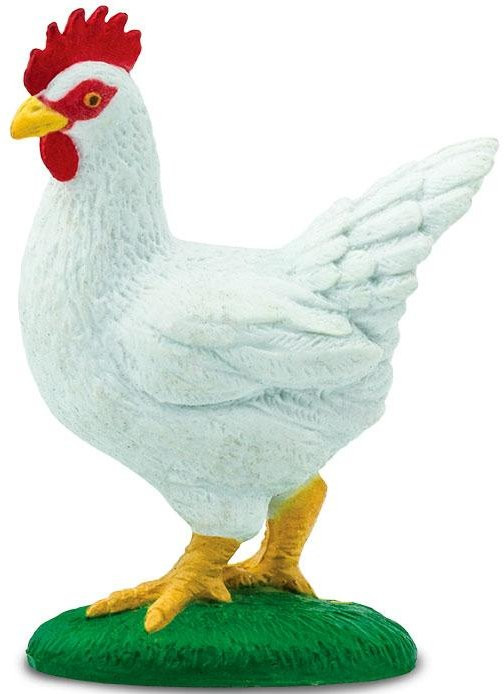 Safari Ltd. - Ameraucana Chicken #100090 - Cock-a-doodle-doo