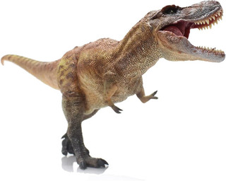 Papo T-Rex Running - Brown #55075 - Features Articulated Jaw