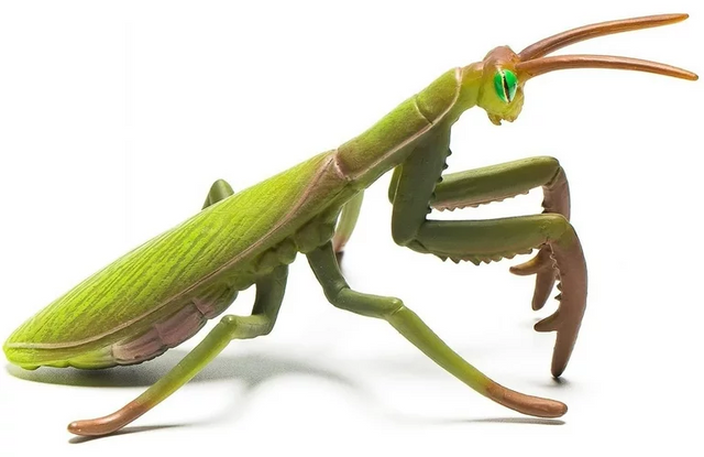 Papo Praying Mantis #50244 - Sleek, two tone, green figure