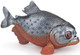 Papo Fish - Piranha #50253 - Vibrant Shiny Silver Scales