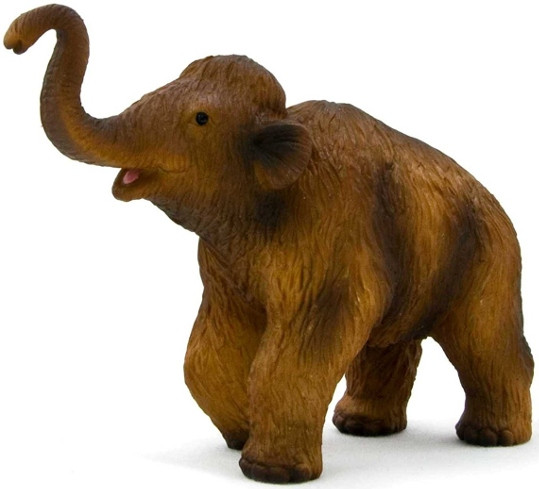 Mojo Woolly Mammoth #381049 - Long ivory tusks