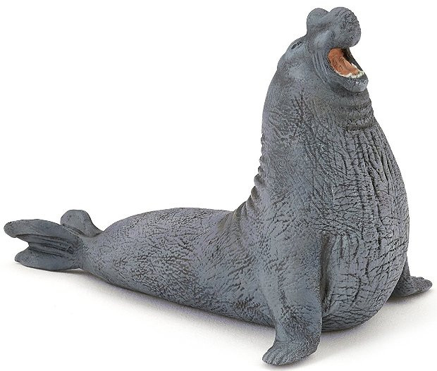Papo Sea Life - Spotted Seal #56029 - Happy, Playful Pose