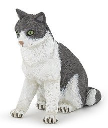 Papo Farm Life - Red Cat #54031 - Detailed Body Striping