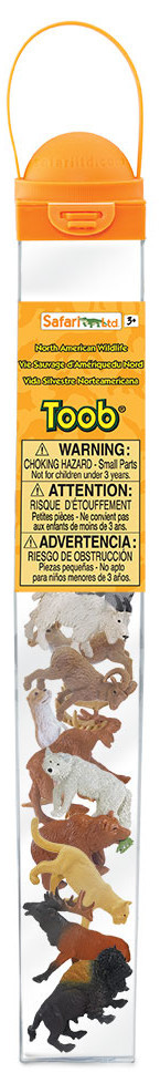Safari Ltd. North American Wildlife Toob #697004 - 12 Pieces