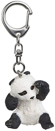 Papo Playing Baby Panda Keychain #2215 - Keep Keys Together