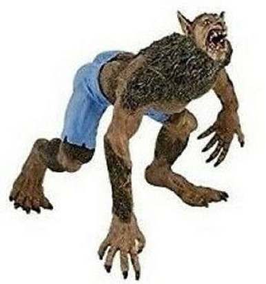 Papo Mutant Werewolf #38955 - Terrifying Face - Hairy Back