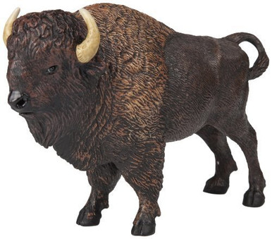 Papo American Buffalo #50119 - Shaggy Coat, Broad Shoulders