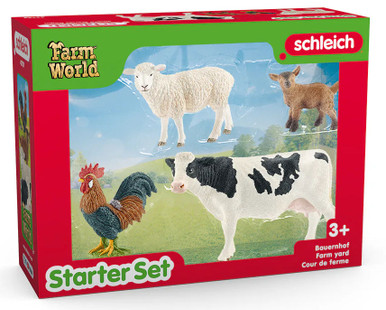 Schleich - Farm World Starter Set #42729 - 4 Animal Set