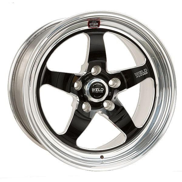 Weld Wheels - 18"x5" RT-S S71 Forged Aluminum Front Runners Black - 09 ...