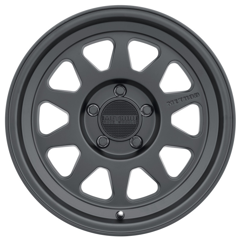 Method MR316 18x9 +18mm Offset 5x150 110.5mm CB Matte Black Wheel ...