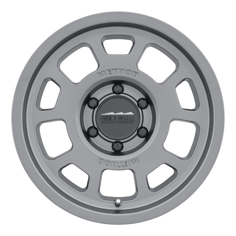 Method MR705 17x8.5 +35mm Offset 6x5.5 106.25mm CB Titanium Wheel ...