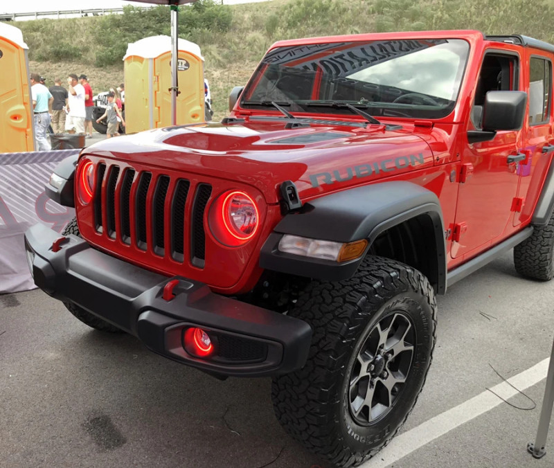 Oracle Jeep Wrangler JL/Gladiator JT LED Surface Mount Fog Light Halo ...