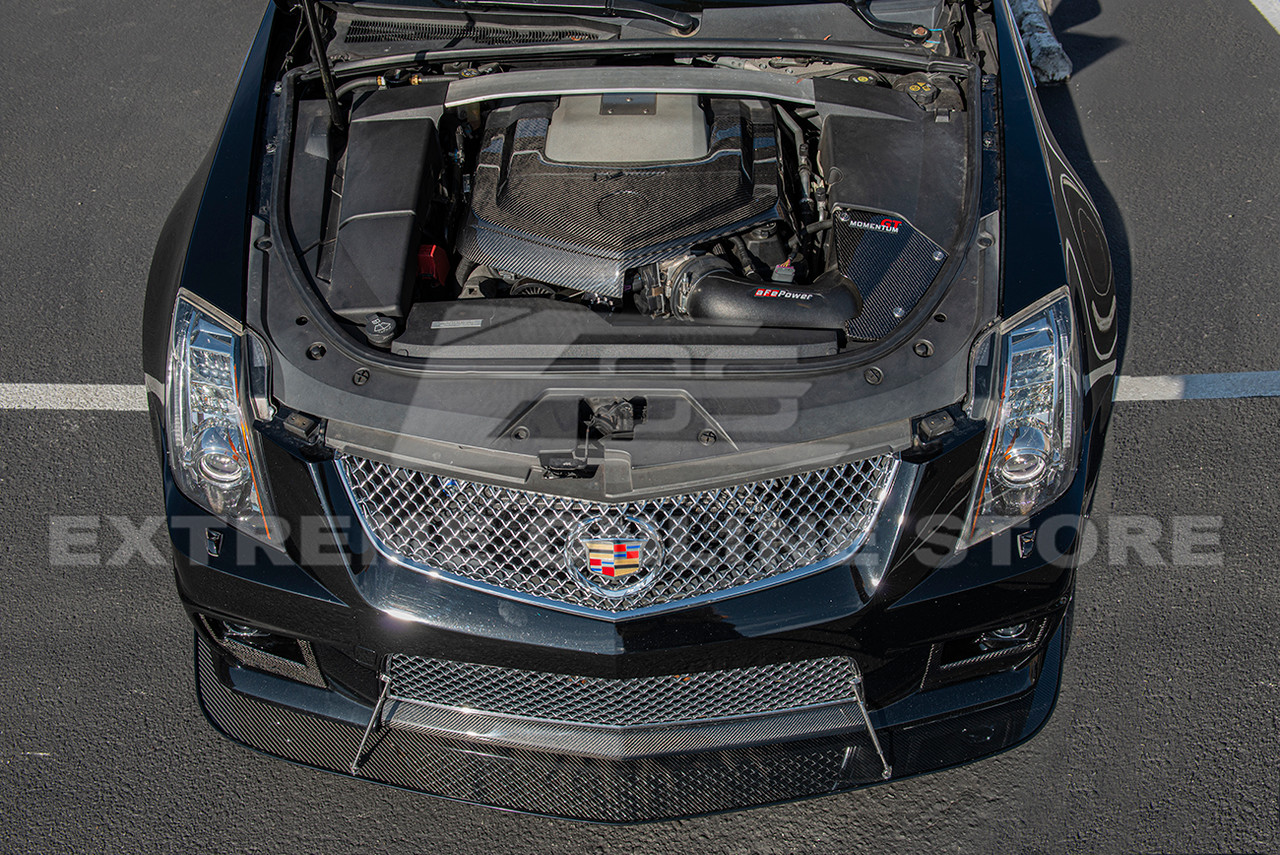 EOS Carbon Fiber Engine Cover - 09-15 CTS-V (EC-340-BKCF)