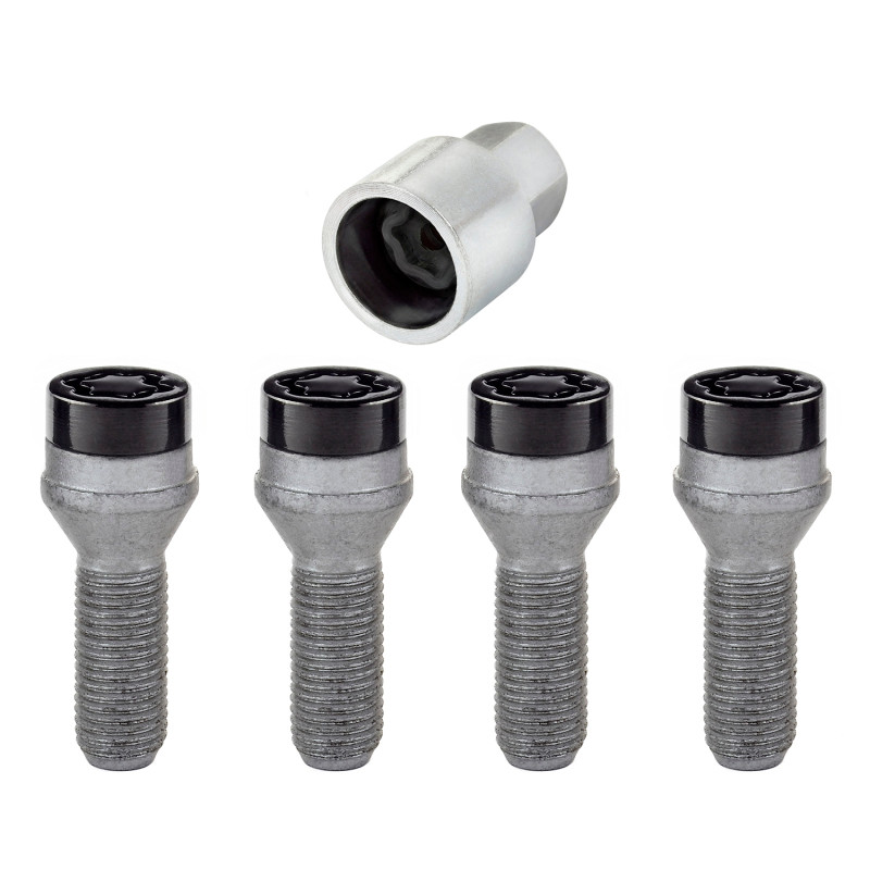 McGard Wheel Lock Bolt Set - 4pk. (Cone Seat) M14X1.5 / 17mm Hex / 31 ...
