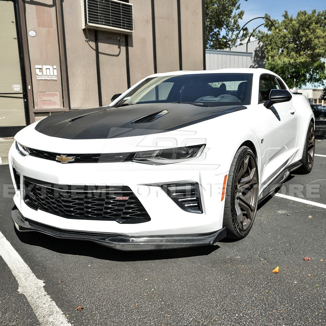 EOS T6 Style Front Splitter w. Winglets - Carbon Fiber - 16-24 Camaro ...