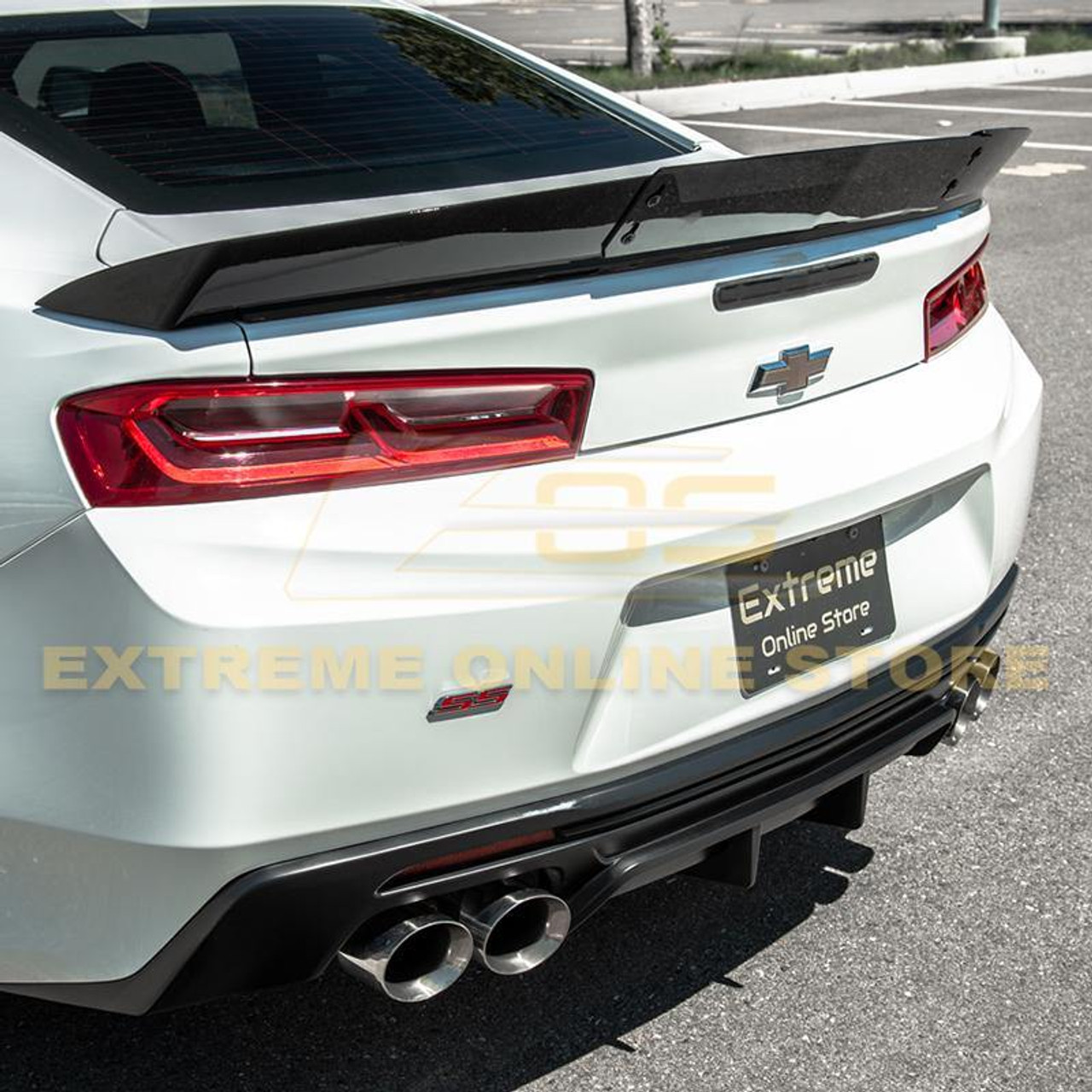 EOS Track Package Rear Spoiler Matte Black 16 22 Camaro SPOILER 338 ABS