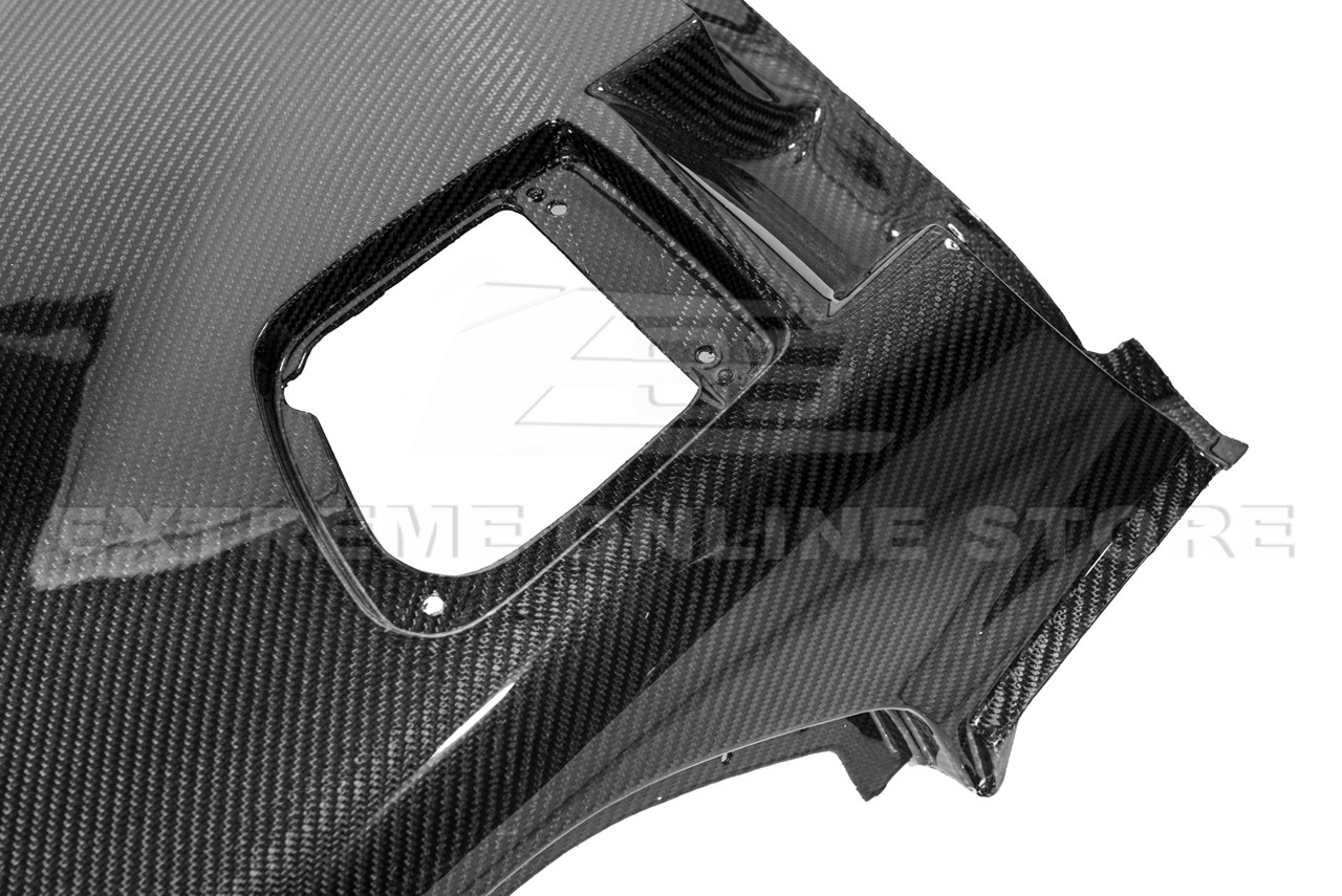 EOS Carbon Fiber ZR1 Style Rear Fenders - C6 Corvette Base / Z06 / ZR1 ...