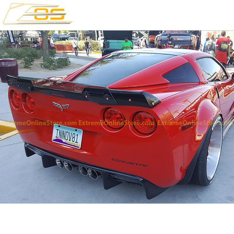 EOS C6.5 Rear Spoiler Gloss Black - C6 Corvette Base / GS / Z06 / ZR1 ...