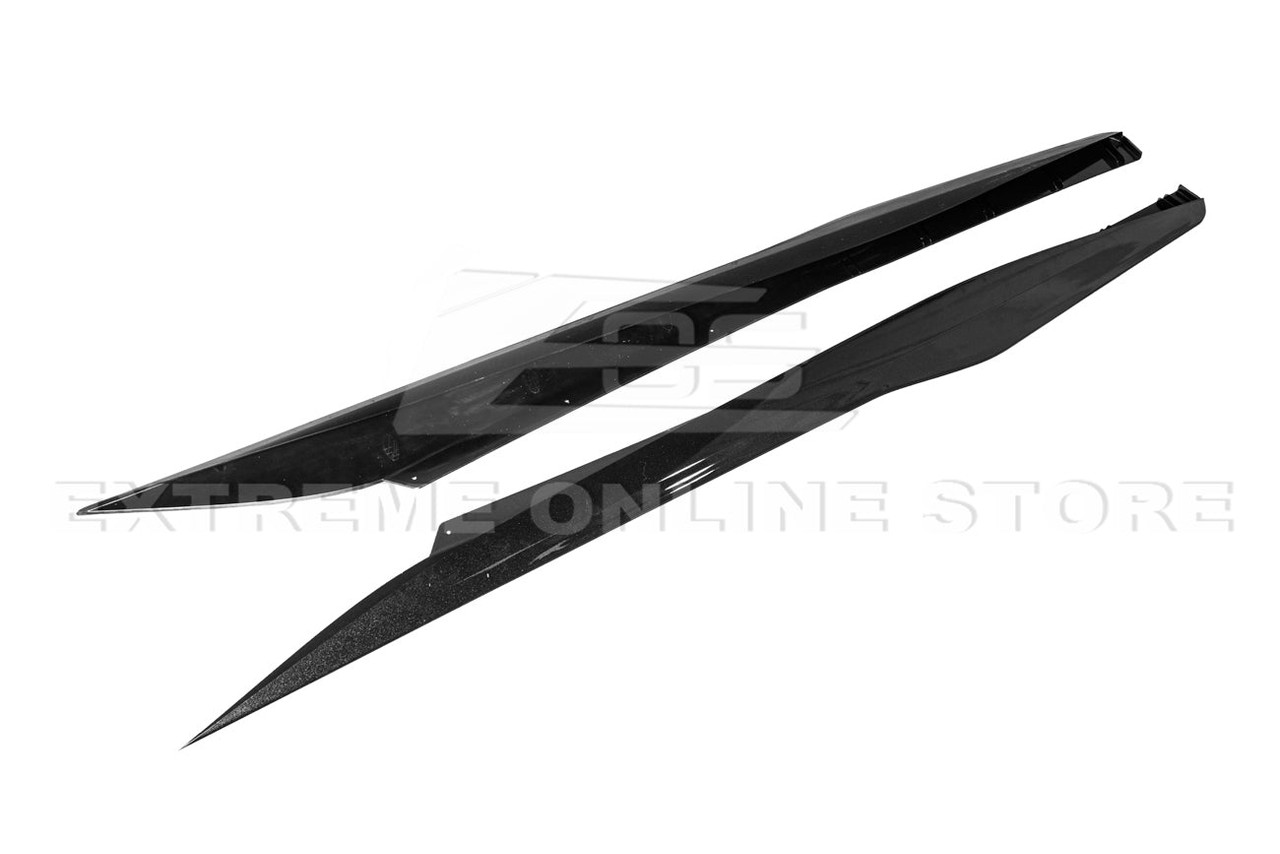 EOS Z06 Style Side Skirt Rocker Panels - Carbon Flash - C8 Corvette (SS ...