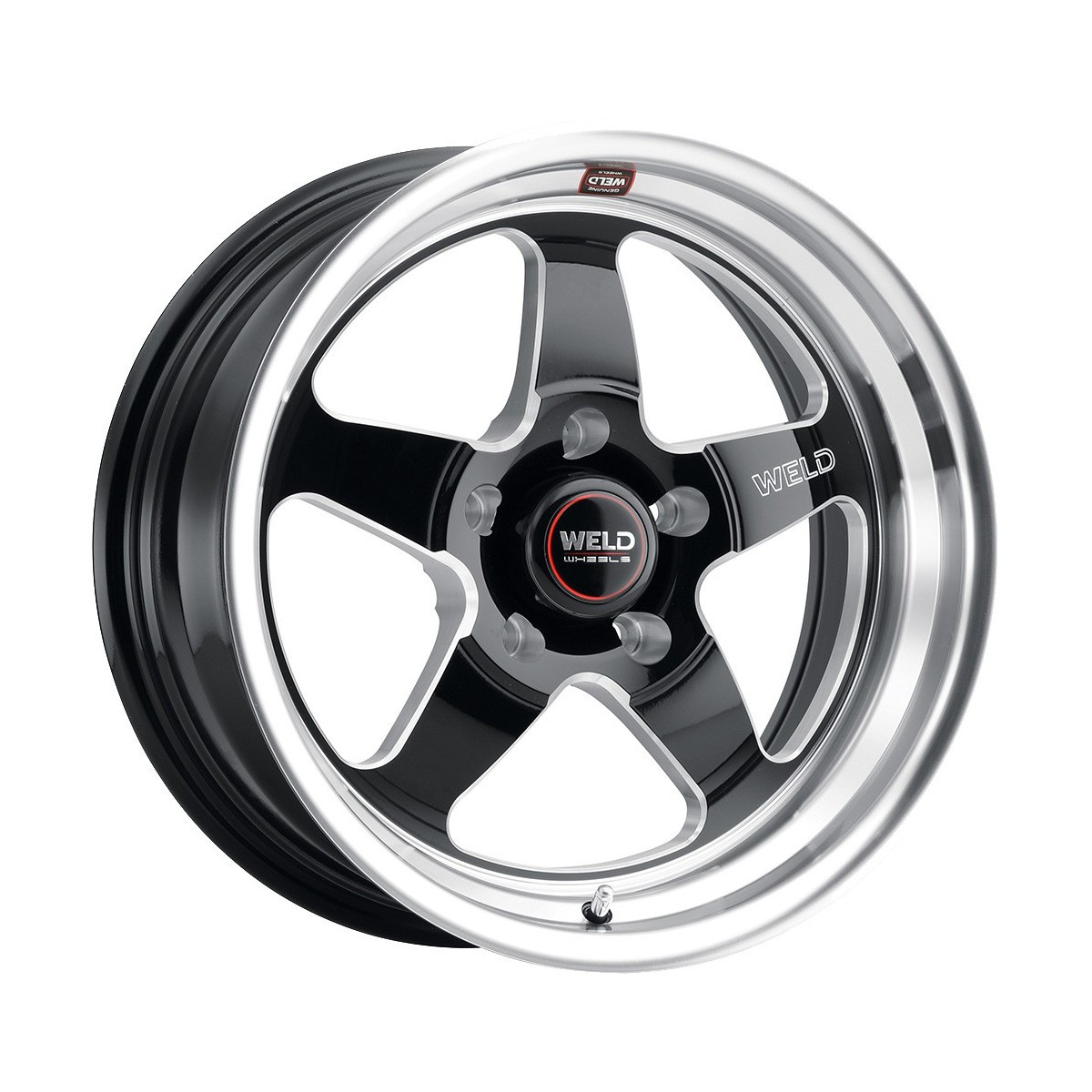 Weld Ventura Drag 17x5 Front Wheel - C6 Corvette GS / Z06 (S1557C063N26)