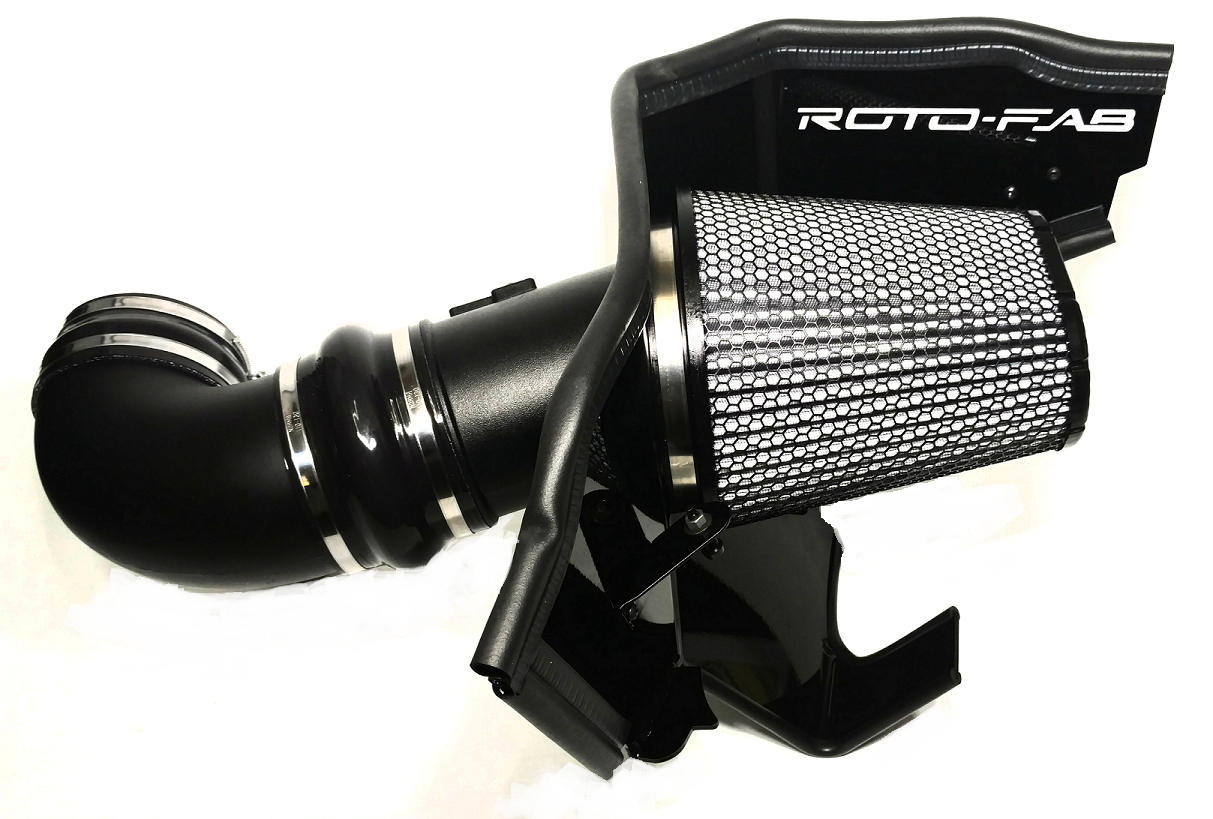 Roto-Fab Cold Air Intake Kit w. Dry Filter - 16-24 Camaro SS w. LT4 ...