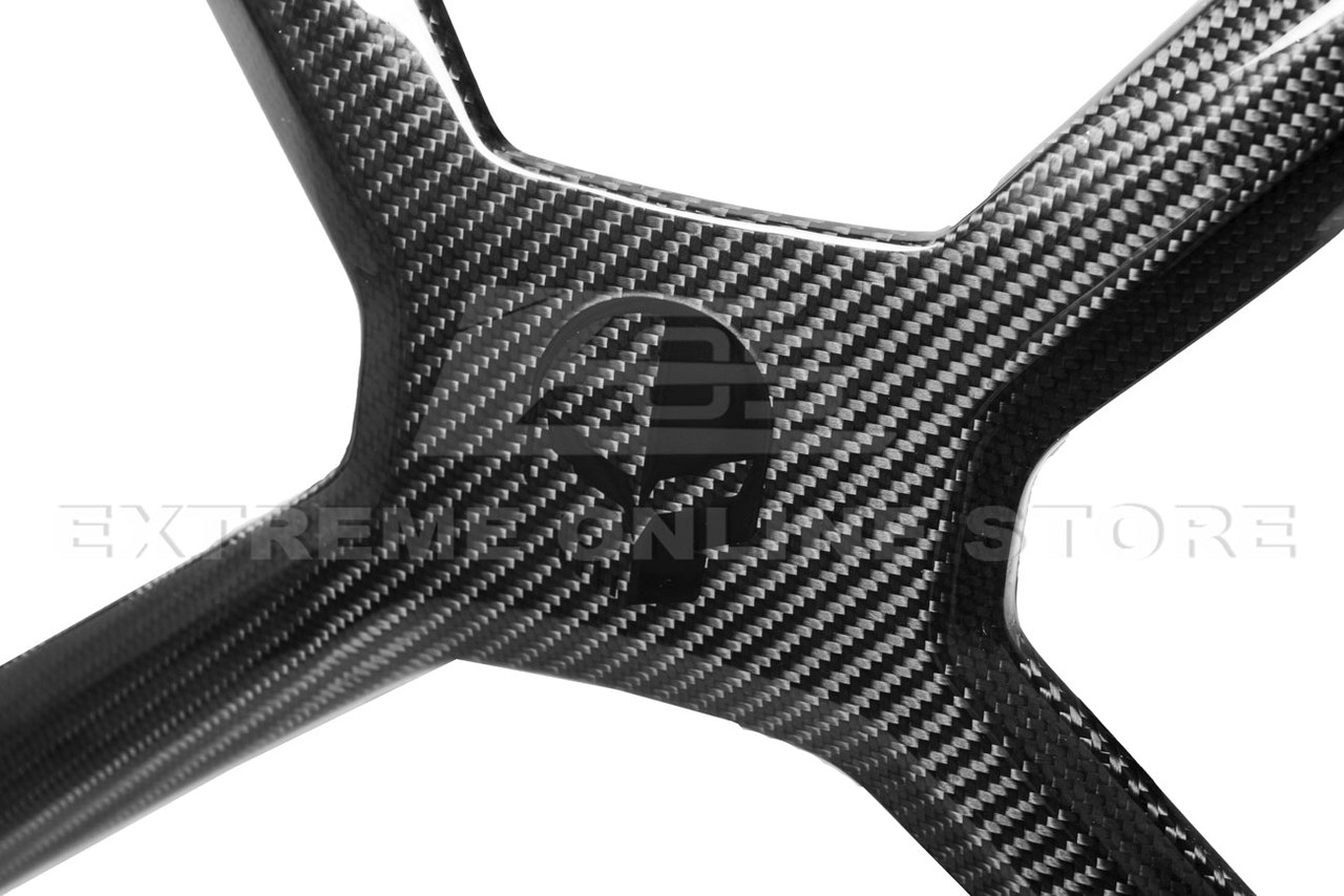 EOS Engine Bay X-Brace - Carbon Fiber - C8 Corvette (BRACE-687-BKCF)