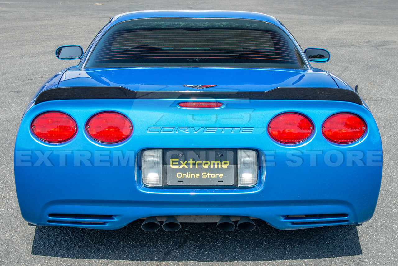 EOS ZR1 Style Extended Rear Spoiler - Carbon Flash - C5 Corvette ...