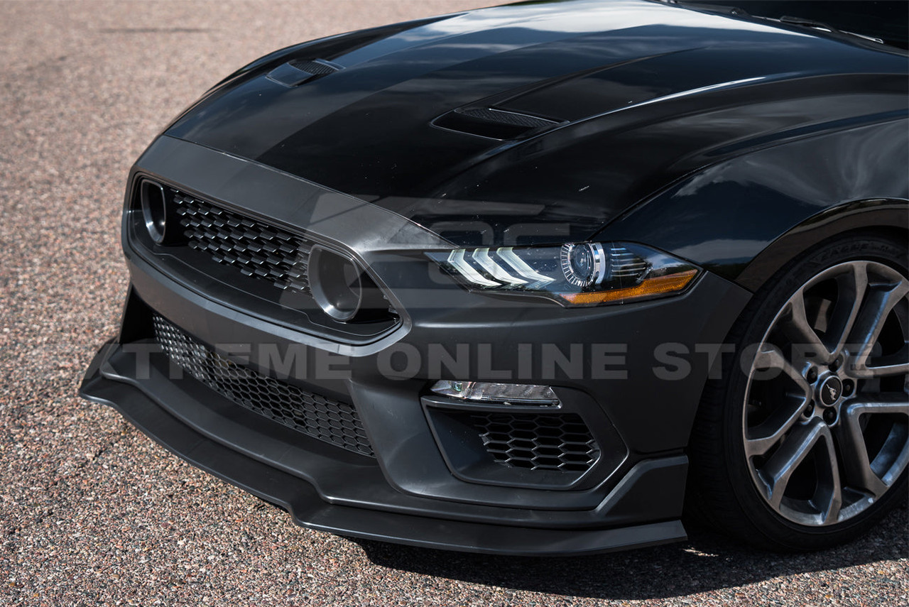 EOS Mach 1 Conversion Front Bumper Kit w/o LED - 15-17 Ford Mustang ...