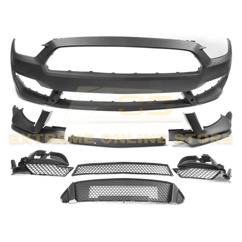 EOS GT350 Conversion Front Bumper Kit - 15-17 Ford Mustang (FBP-GT350-1517)