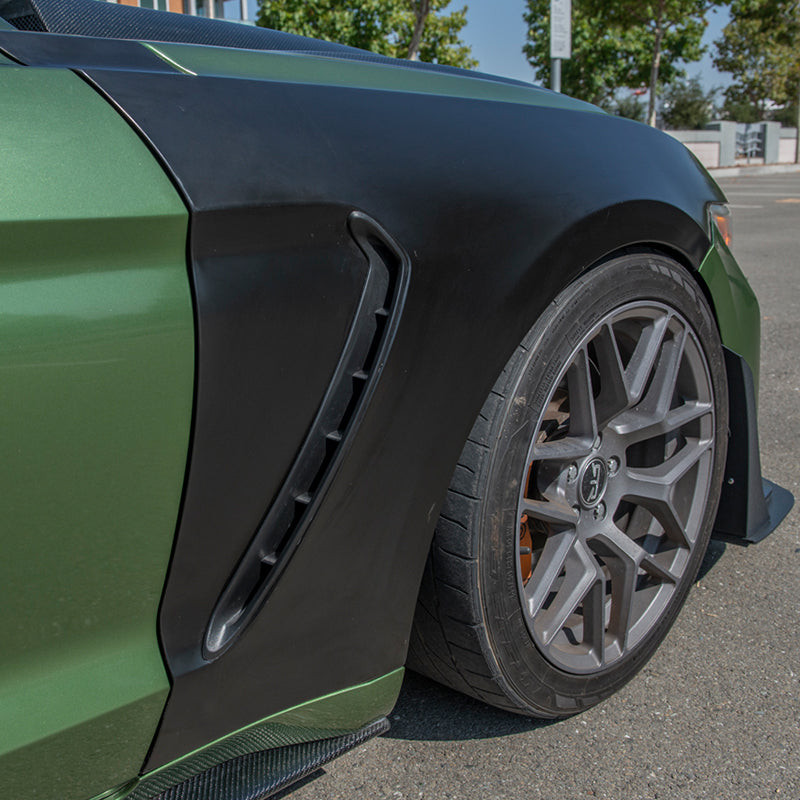 EOS GT350 Conversion Front Fenders - 15-17 Ford Mustang (FENDER-533-STEEL)